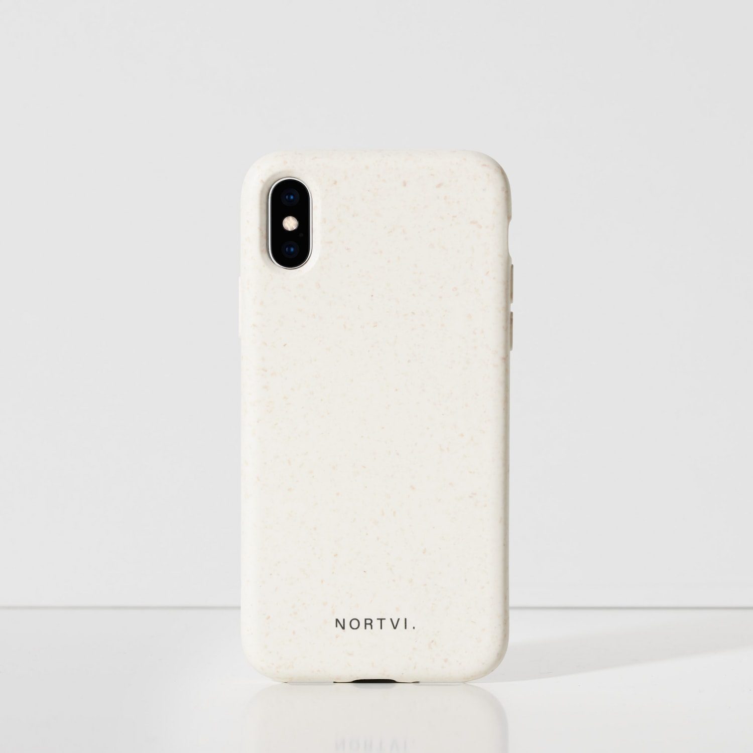 iPhone XS Case | NORTVI | White | Sustainable, Premium & Durable.