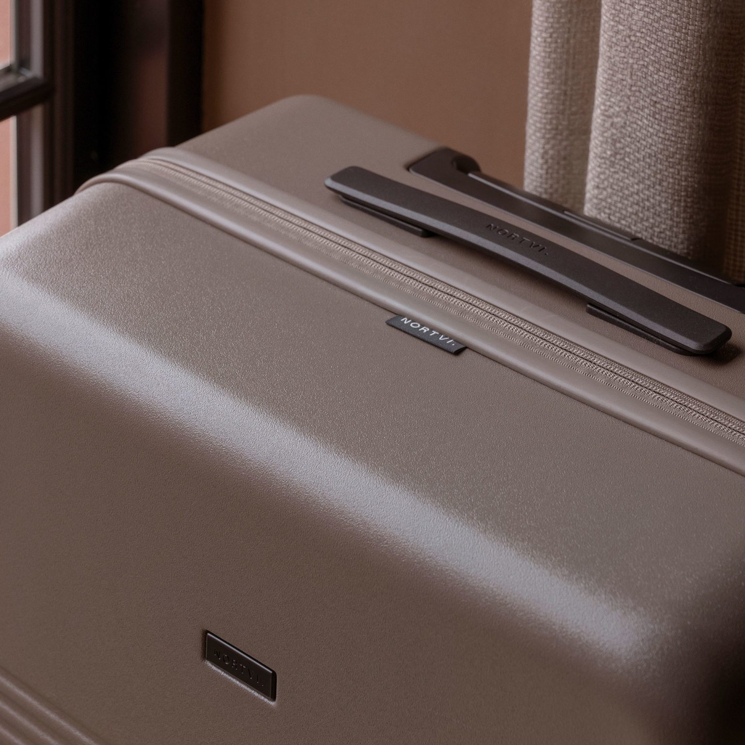 Large Check-In Suitcase | NORTVI | Clay | Premium and Unique