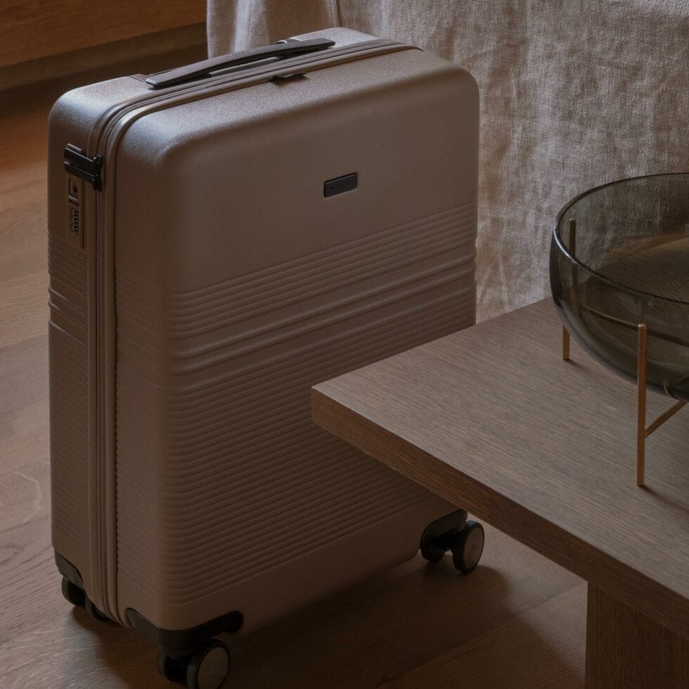 Essential Carry-On Suitcase | NORTVI | Clay | Premium and Unique