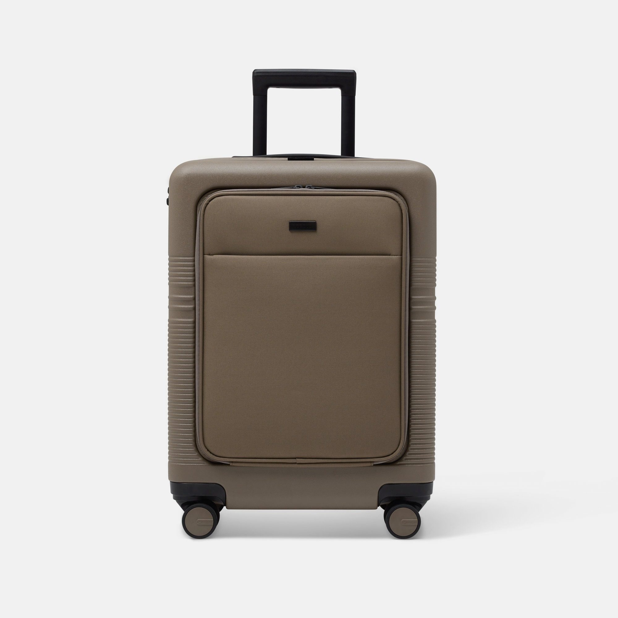 Front Pocket Carry-On Suitcase | NORTVI | Clay | Premium & Unique