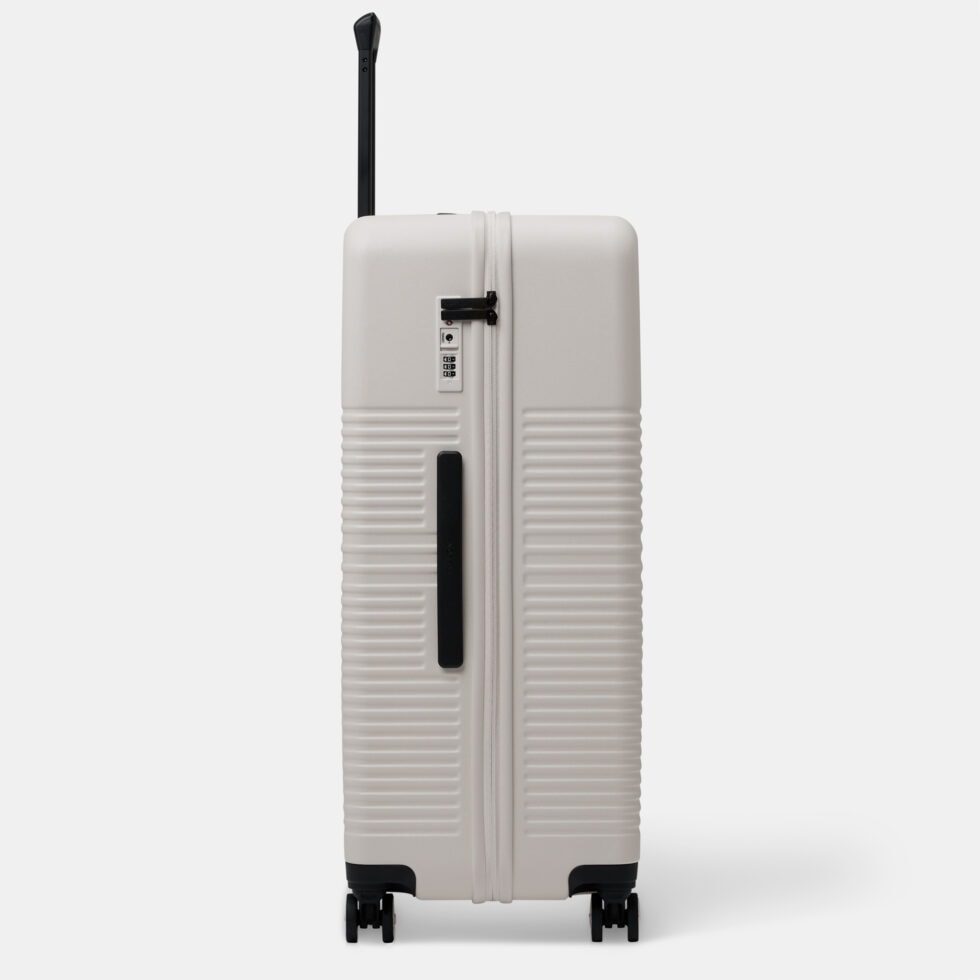 Large Check-In Suitcase | NORTVI | White | Premium and Unique